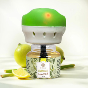 Ekam Lemongrass Automatic Spray Scented Air Freshener Plug-in Kit Price ...