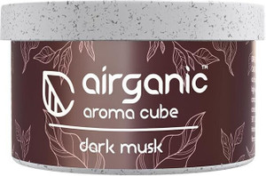 Airganic Aroma Cube - Dark Musk fiber Air Freshener |Organic Leakproof ...