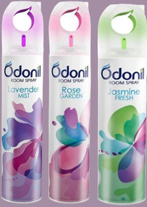 Odonil Rose, Jasmine, Lavender Car Freshener Spray Rose Jasmine ...
