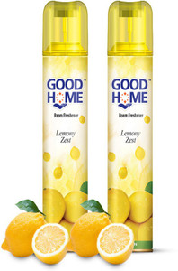 Good Home Lemon Long Lasting Room Freshener-Pack Of-2 Spray Lemon Price ...