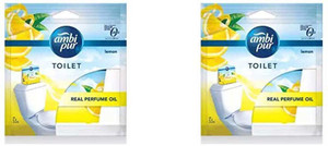 Ambipur Lemon Diffuser Bathroom Air Freshener Blocks ,Lemon Fragrance ...
