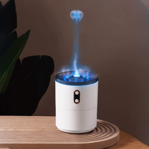 Ryuga Air Purifier Cool Mist Small Volcano Humidifier, Warm Red&Blue ...