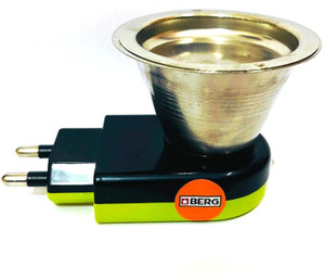 BERG Electric Stainless Steel Kapoor Dani, Premium Camphor Diffuser for ...