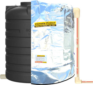 CLIMATE PROTECT COVERS Water Tank Cover silver For All Season Tank ...