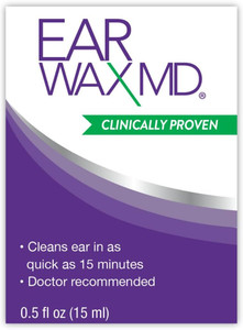 Earwax MD EOSERA Ear Wax MD Kit - Fast-Acting Ear Wax Removal Drops ...