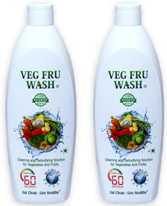 VEG FRU WASH Vegetable Wash & Fruit Cleaner Clean Food Safe and ...