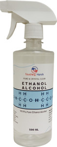 Touching Hands Pure & Crystal Clear Ethanol, Premium Grade | 99.9% Pure ...