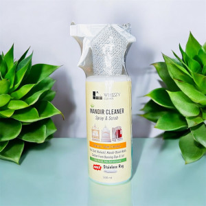 Whizzy Mandir Cleaner Spray & Scrub | Soot & Carbon Remover | No Acid ...