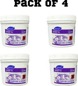 Diversey Suma Tab D4 - Santizing Chlorine Tablet (50 Tabs ) Pack Of (4 ...