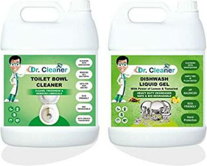 Dr Cleaner Toilet Bowl Cleaner 5lit + Dishwash Liquid Gel 5lit ...