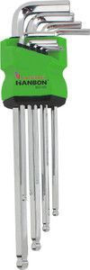 MALFAH ENTERPRISES HANBON 651101 MIRROR BALL POINT S2 HEX KEY LONG ...