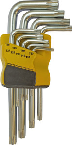 Inditrust 9Pcs L Type Screwdriver Double-End Wrench Hexagon Torx Star ...