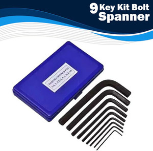 cvix CX8 Key Kit Bolt Spanner Goti Wrench L Shape Repair Tool Set Allen ...