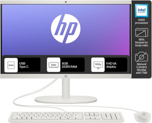 HP 22-dg Celeron Dual Core (8 GB DDR4/Windows 11 Home/22 Inch Screen/22 ...