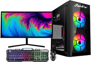 RAINBOW Gaming pc Core i7 (16 GB DDR4/2 TB/512 GB SSD/Windows 11 Home/4 ...
