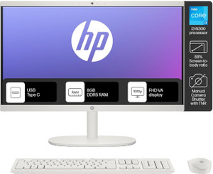 HP Hp AIO 22 Core i3 (8 GB DDR5/Windows 11 Home/22 Inch Screen/22 ...