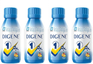 Digene Antacid Antigas Gel |Mixed fruit Flavour (200 x 4) Liquid Price ...