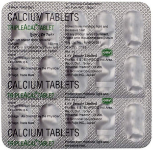 Triple A Cal Tablets (15 Tab) Tablets Price in India - Buy Triple A Cal ...