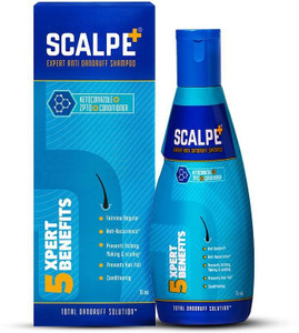 Scalpe Plus Anti Dandruff Shampoo Liquid Price in India - Buy Scalpe ...