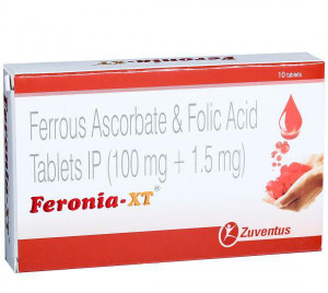 Zuventus Feronia XT Tablets Price in India - Buy Zuventus Feronia XT ...