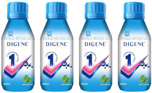 Digene Antacid Antigas |Mint Flavour (450 x 4's) Liquid Price in India ...