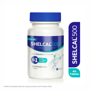 SHELCAL Calcium + Vitamin D3 For Strong Bones | India's No.1 Doctor's ...