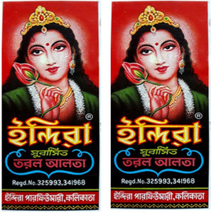 Hinduskart Indira Taral Alta Red 50 ML each Alta Price in India - Buy ...
