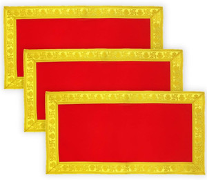 Pink Sky GOLDEN BORDER DESIGN Altar Cloth Price in India - Buy Pink Sky ...