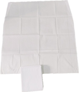 90 Degree Pooja Cloth for Puja Mandir Table Aasan for God White 1 Meter ...
