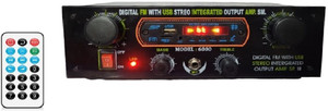 Sonic Boom Stereo Amplifier Full Black Digital Stereo With BT/ USB/ SD ...