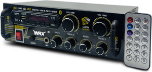 WRX MIC Input/USB/SD Card Slot/FM Radio/AUX Input/Remote Control ...