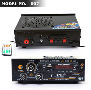 FINE Black IPL AMPLIFIER Multimedia Player with Bluetooth,Aux,FM Radio ...