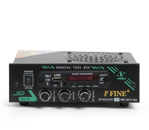 FINE 111 IPL AMPLIFIER Multimedia Player with Bluetooth,Aux,FM Radio ...