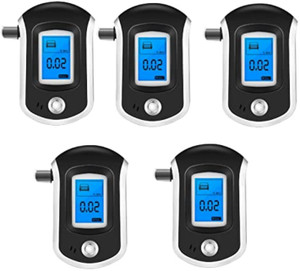 Spotview Alcohol tester with big screen | Breath Analyzer (Pack of 5 ...