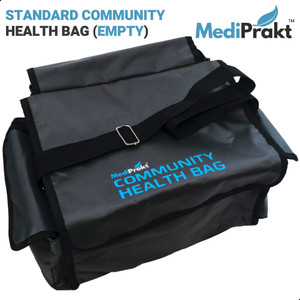 MediPrakt | Standard COMMUNITY HEALTH BAG | Empty | Anatomical Body ...