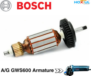 HOXTUL Bosch Professional 6-100 Copper Armature for A/G GWS 600 Angle ...