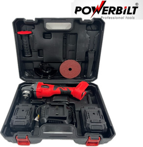 POWERBILT MCA PBT-CL-21V CORDLESS BRUSHLESS ANGLE GRINDER,6550 RPM ...