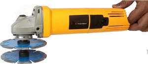 High Q 4"(100MM) DOUBLE BLADE ANGLE GRINDER WITH ATTACHMENT & ADAPTOR ...