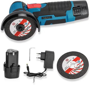 purvish Portable Grinder Machine, 2 Rechargeable Battery 12 V Angle ...