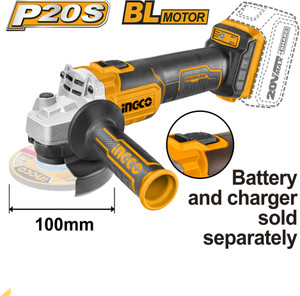INGCO 20V Lithium-ion Angle Grinder Price in India - Buy INGCO 20V ...