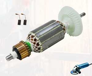 HOXIUL Bosch AG4 6-100 Armature 100% Copper Winding With Carbon (PACK ...