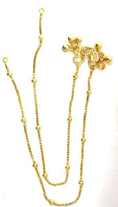 Impon Daily Use, Fancy Panchaloha/5 Metal Payal Metal Anklet Price in ...