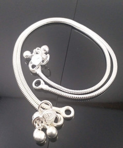 SHUCHI PAYAL Traditional Ethnic Heavy Fancy work Pajeb (Pack of 2 ...