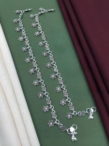 AKsells payal silver jewellery for women design fashion padasaram Alloy ...