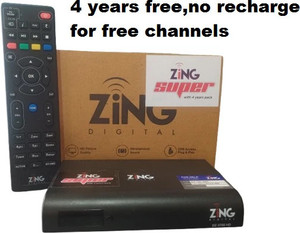 Zing Super FTA 2 IN 1 BOX Media Streaming Device - Zing : Flipkart.com