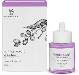 Faith & Patience Purple Magic - 10% Niacinamide Serum Price in India ...