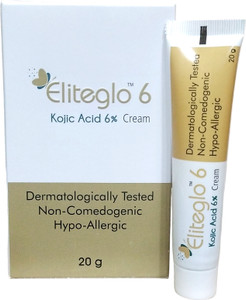 Eliteglo Alpha Arbutin, 6% Kojic Acid Face Cream For Pigmentation Price ...