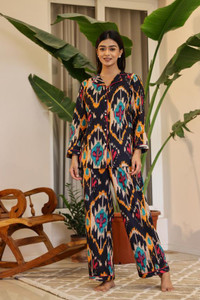 Label Flavia Women Ethnic Top Pant Set - Buy Label Flavia Women Ethnic ...