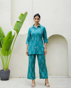 Label Flavia Top Pant Co-ords Set Price in India - Buy Label Flavia Top ...
