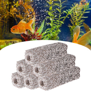 VAYINATO (Pack of 5) Bacteria House Filter Media Tube (Grey) for Fish ...